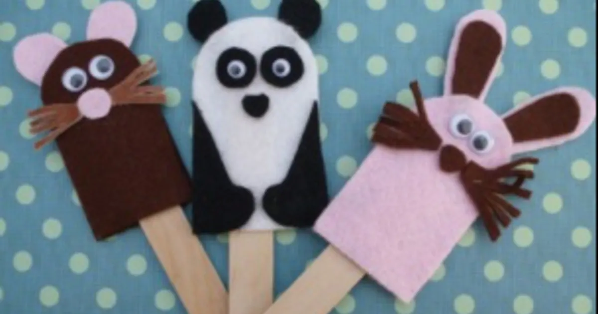 How to make no-sew felt puppets - Netmums