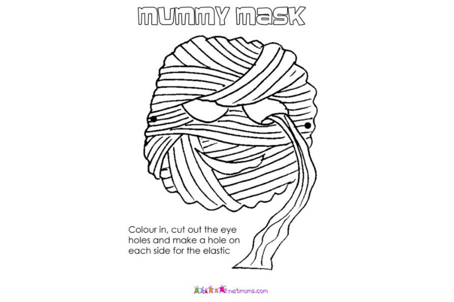 Easy To Make Halloween Masks - Netmums