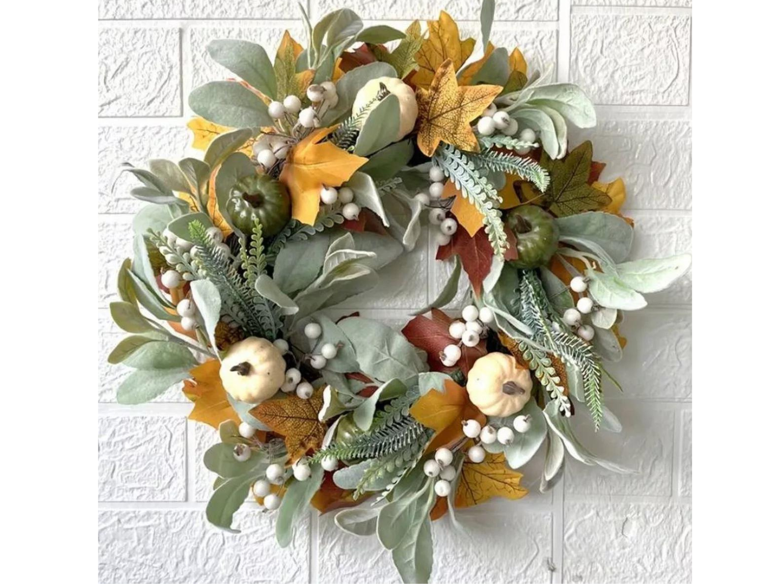 Gorgeous autumn wreaths including £13 'absolute bargain' from Temu ...
