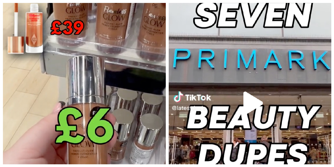 TikTok video reveals 7 best Primark beauty dupes in store right now ...