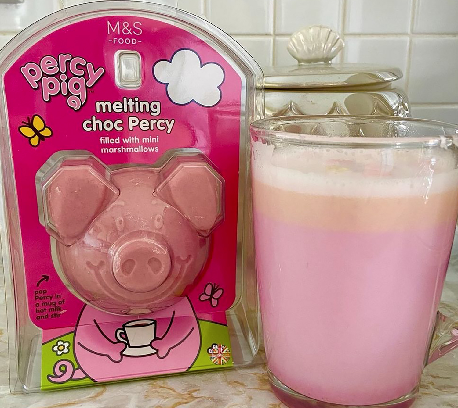 M&S has launched a Percy Pig hot chocolate bomb – and it looks ...