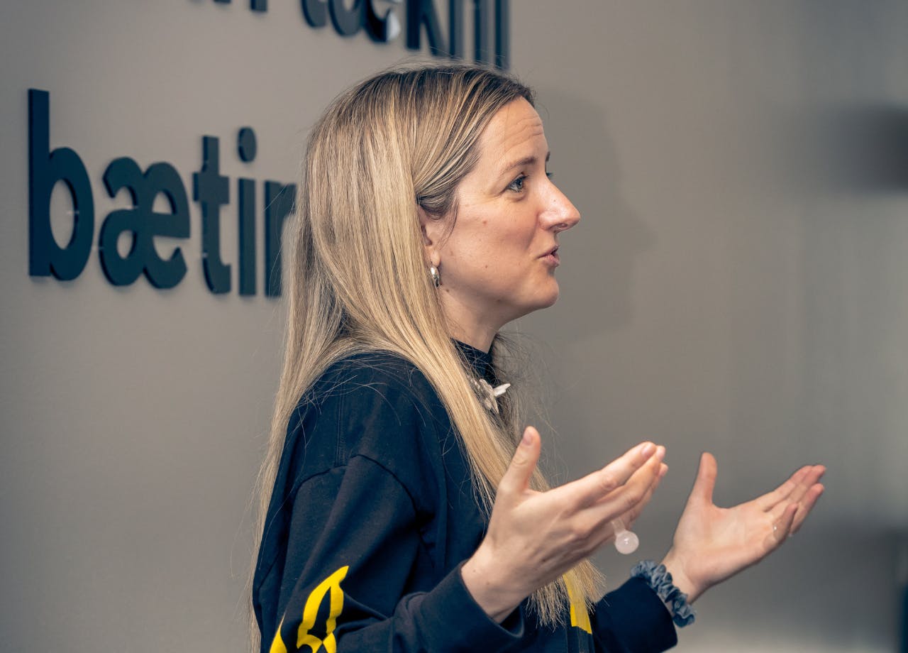 Anna Petrova frá Startup Ukraine heimsækir Origo