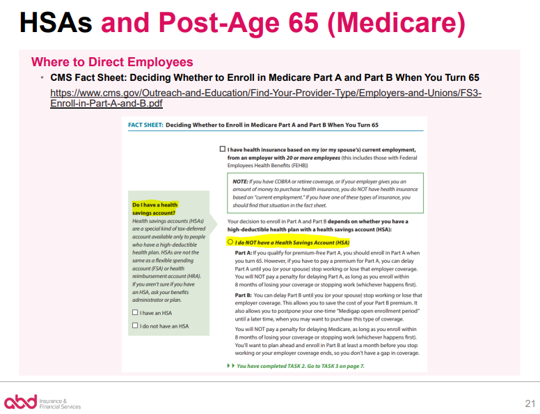 How Medicare Affects HSA Eligibility