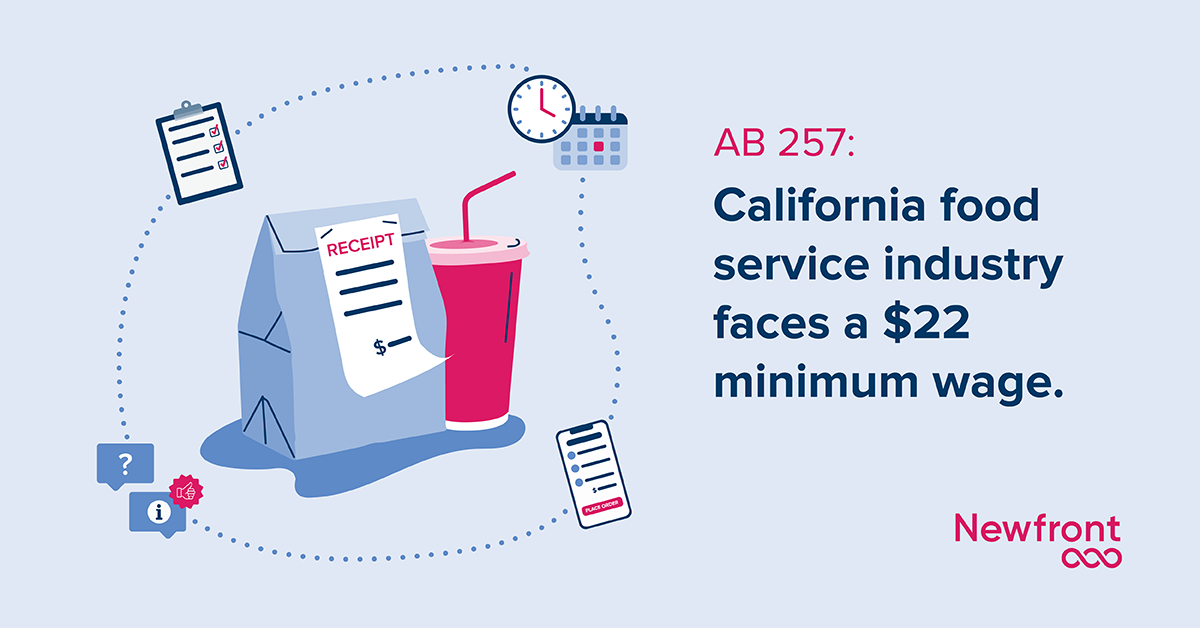 Fast Recovery Act (AB257): Facing $22 Minimum Wage in California Food ...
