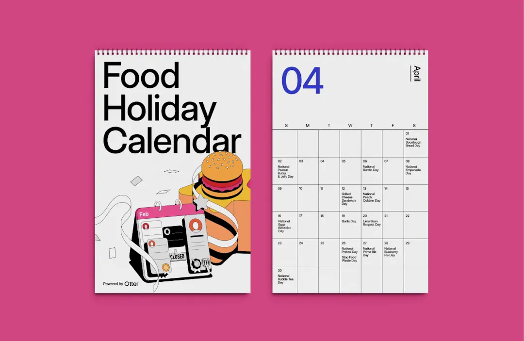 Australia Food Holiday Calendar for Restaurants 2023