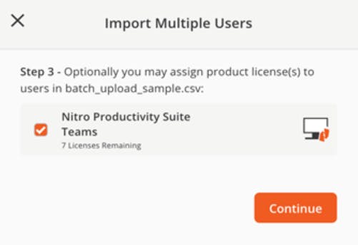 Inviting Users | Nitro Admin