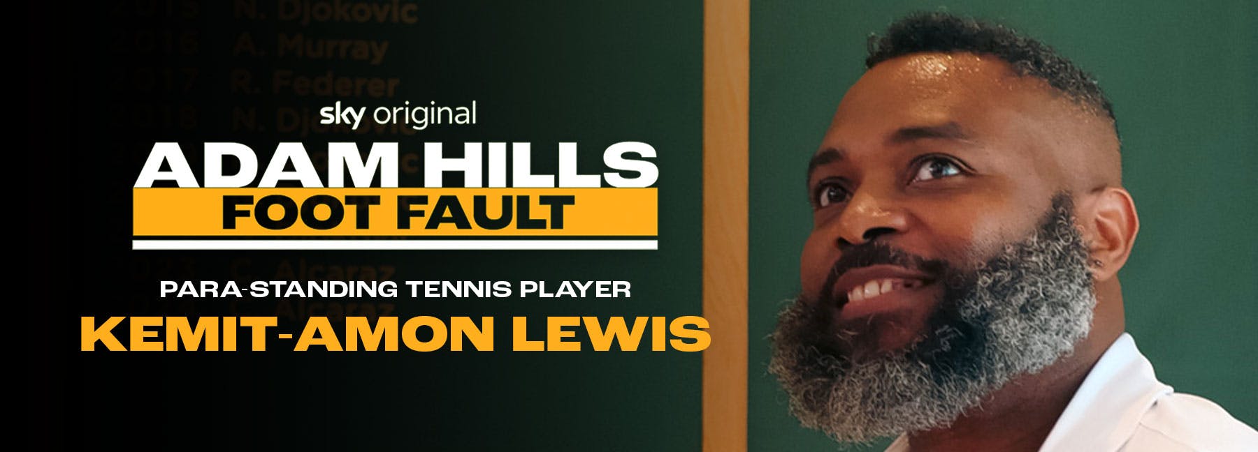 Kemit-Amon Lewis discusses his role in the new film 'Adam Hills: Foot ...
