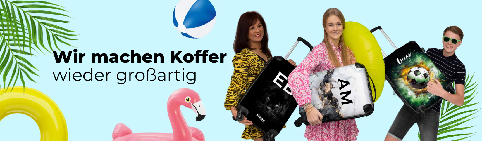 Einzigartigen Koffer kaufen? Entdecken Sie unsere Reisekoffer!