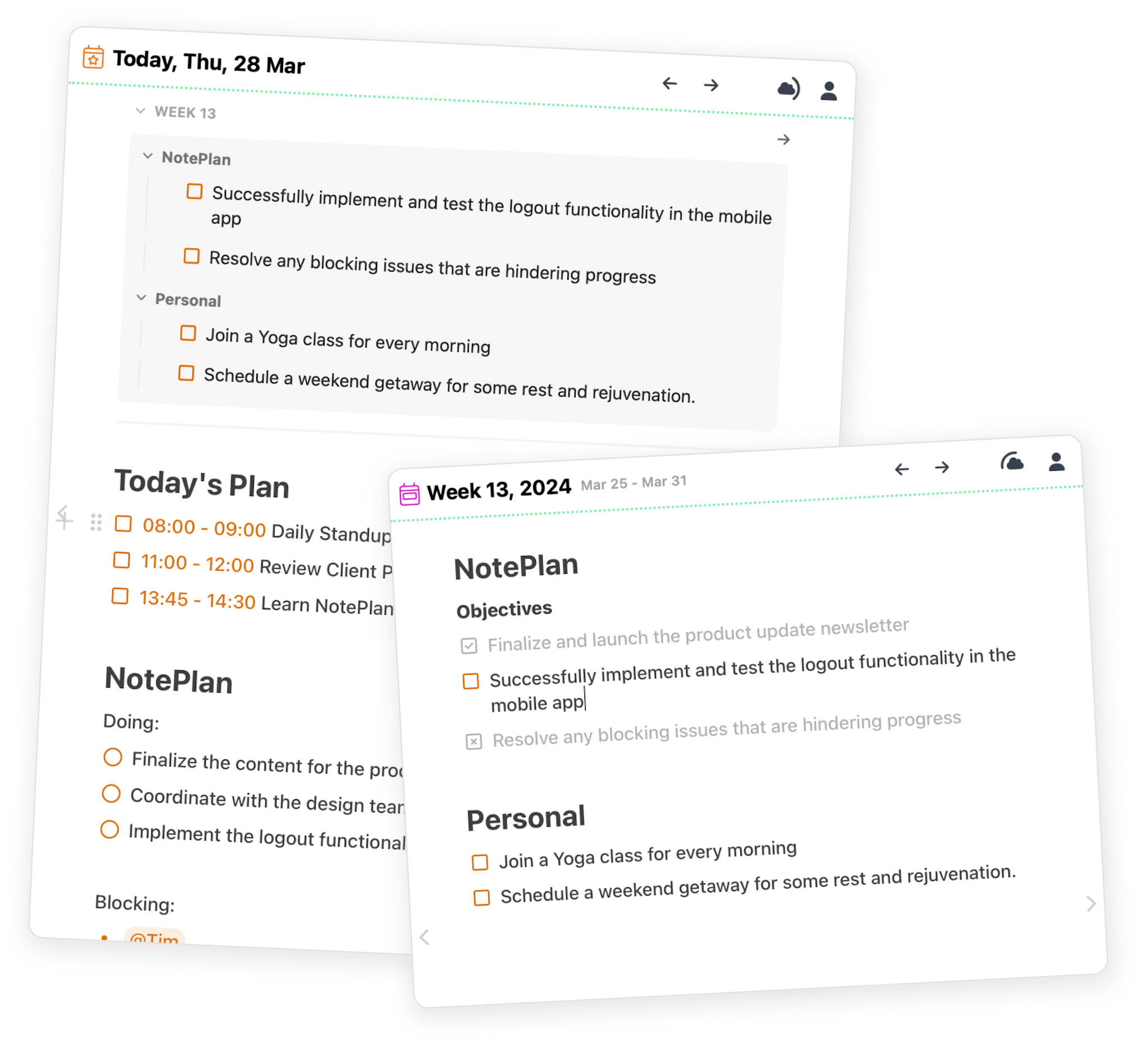 NotePlan Features