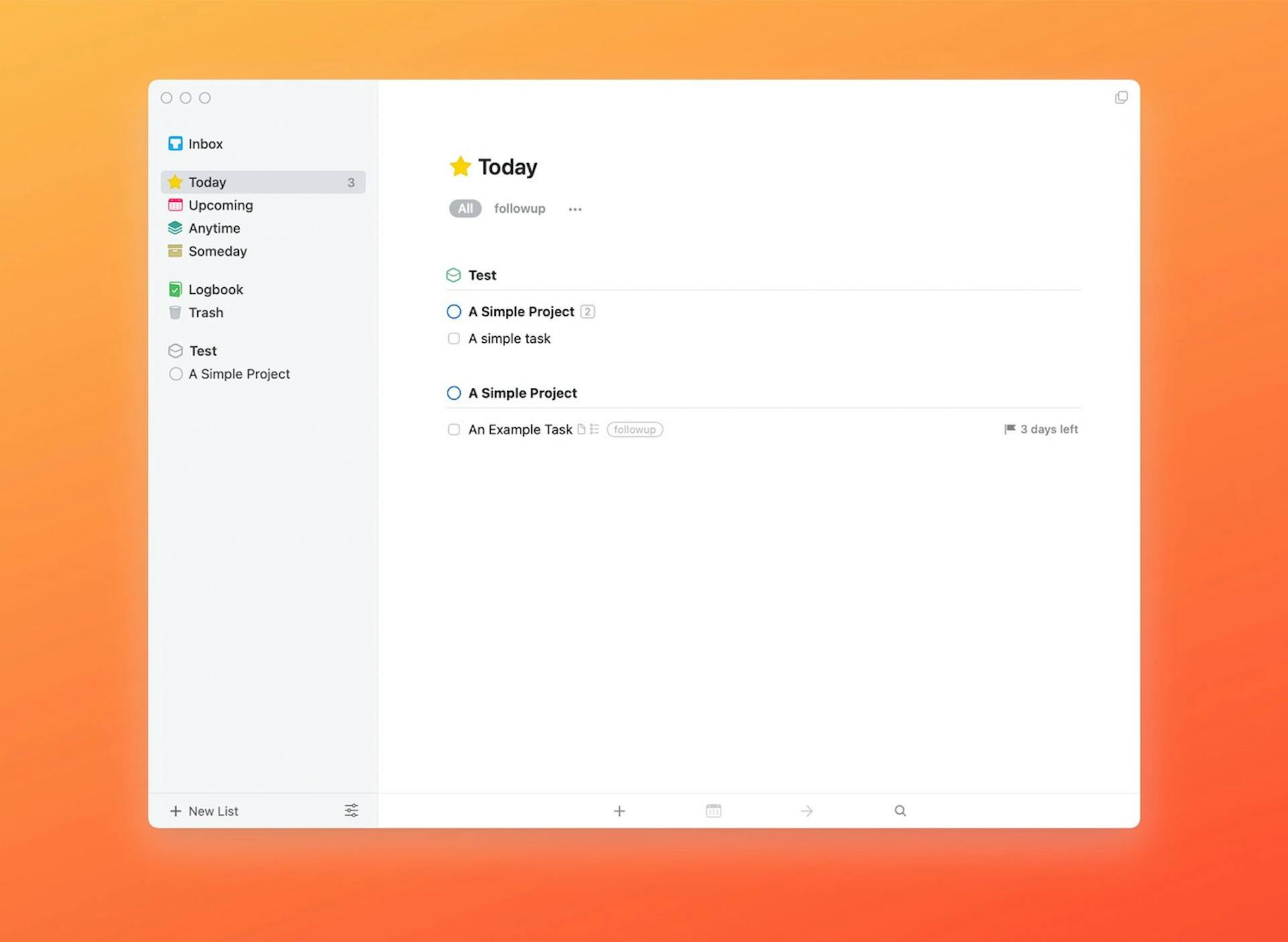 A Comparison between NotePlan and Things