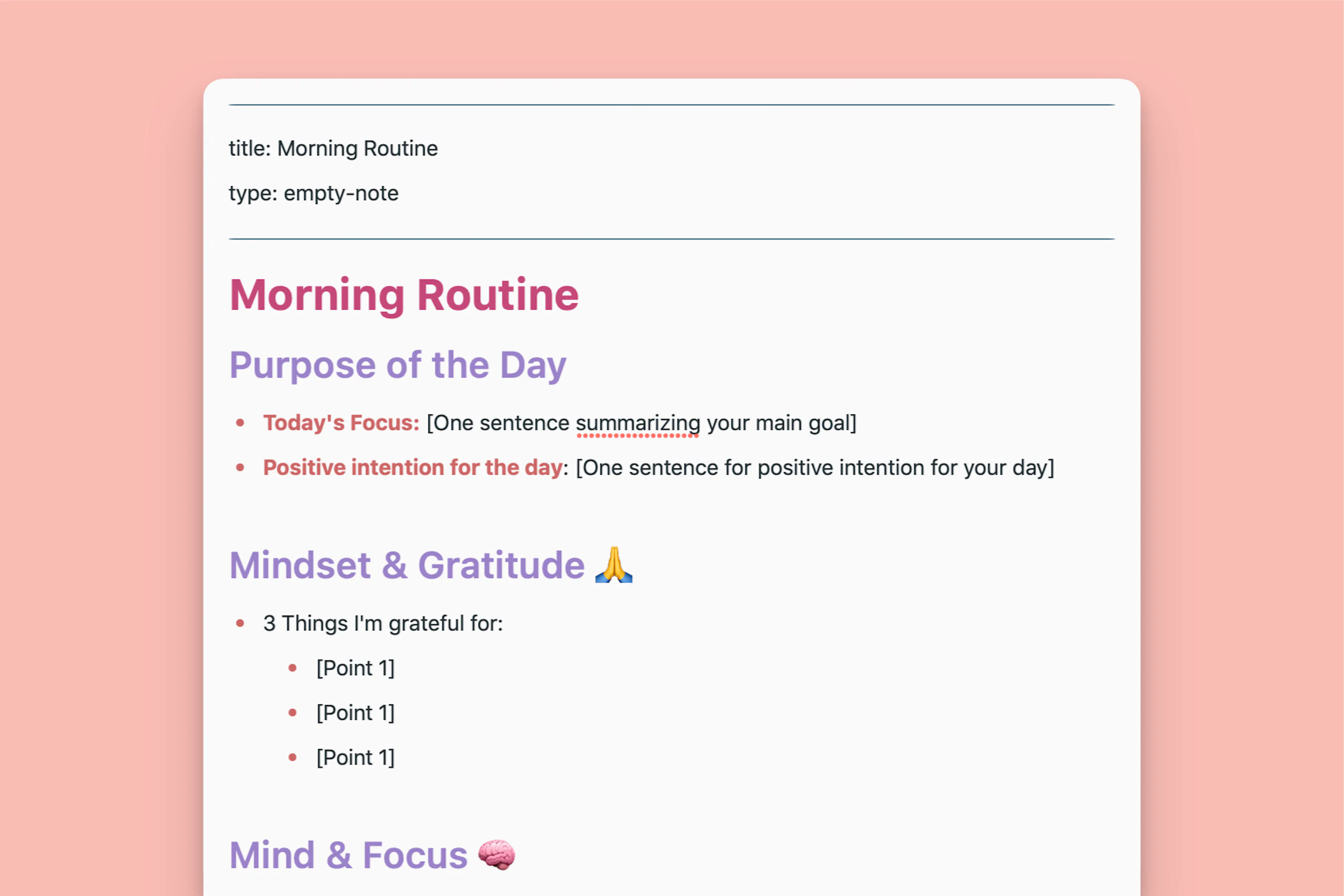 Stay organized with Daily Notes in NotePlan