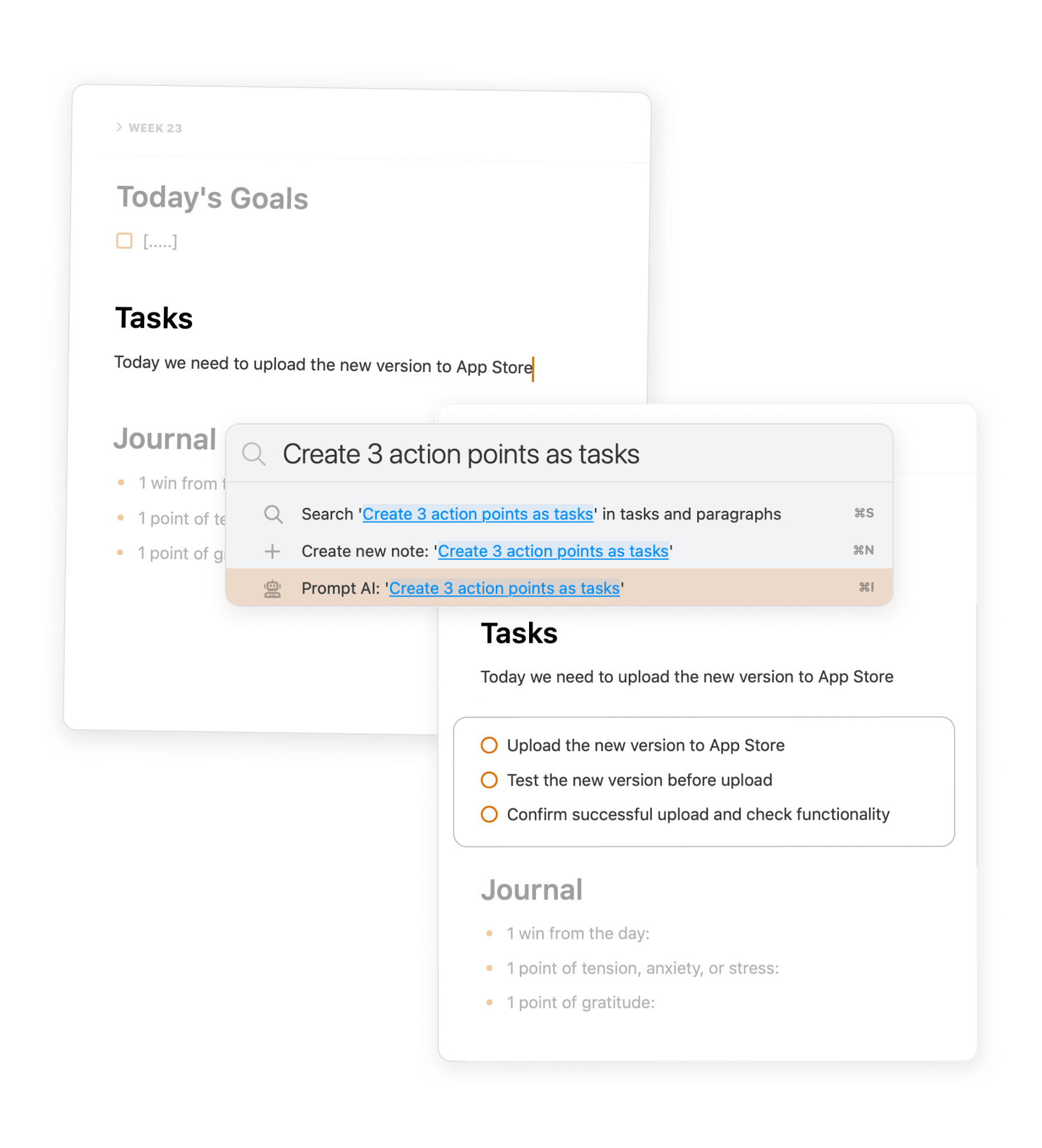 NotePlan Features NotePlan Features