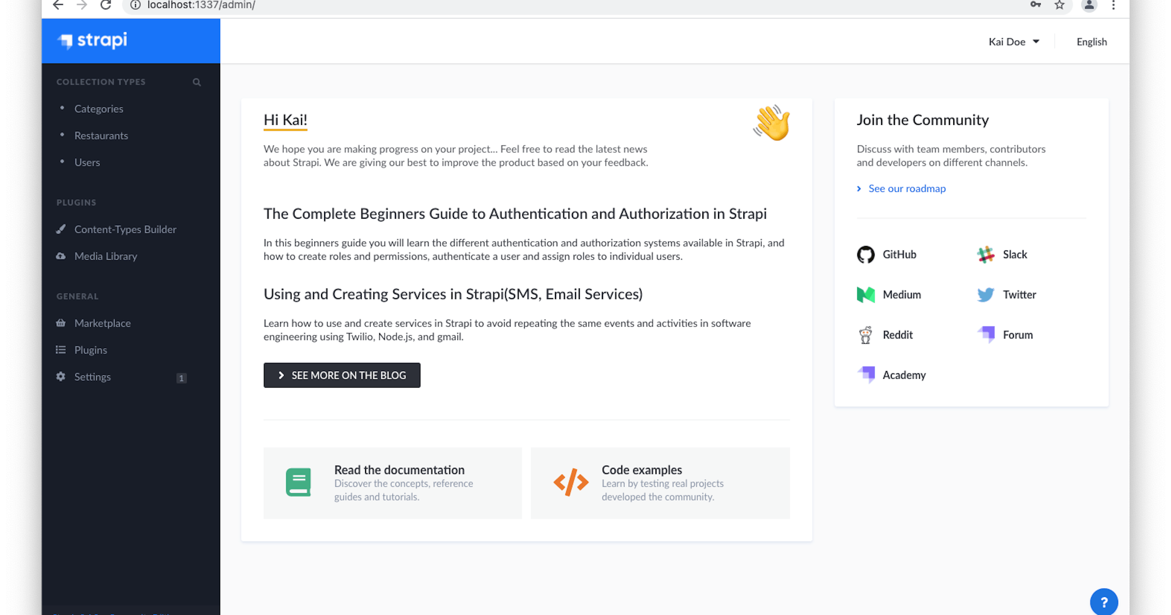 Strapi An Open Source Headless Cms Built On Nodejs Provides Developers With A Highly