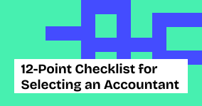 12-Point Checklist for Selecting an Accountant