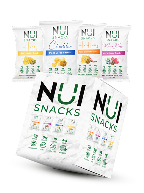 Plant-Based Protein Snacks | 7 Grams Of Protein | Hot Honey, Cheddar ...
