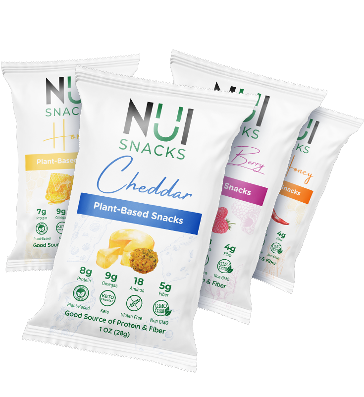 Plant-Based Protein Snacks | 7 Grams Of Protein | Hot Honey, Cheddar ...