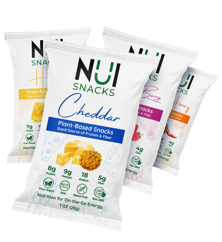 Plant-Based Protein Snacks | 7 Grams Of Protein | Hot Honey, Cheddar ...