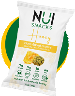 NUI Snacks - Plant-Based Protein Snacks with 7g Protein, 9g Omega Fatty ...