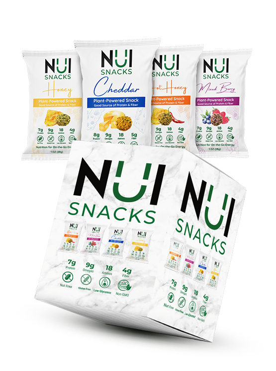 Plant-Based Protein Snacks | 7 Grams Of Protein | Hot Honey, Cheddar ...