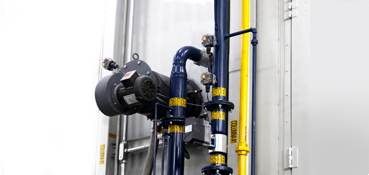 Diseño de hornos NFPA 86 Clase A para gases inflamables - NUTEC Bickley