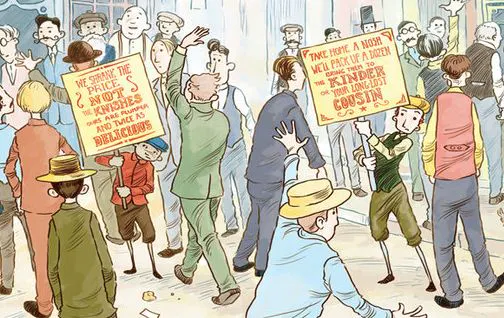 Little New-Yorkers @ Home: Join The Knish War on Rivington Street with ...