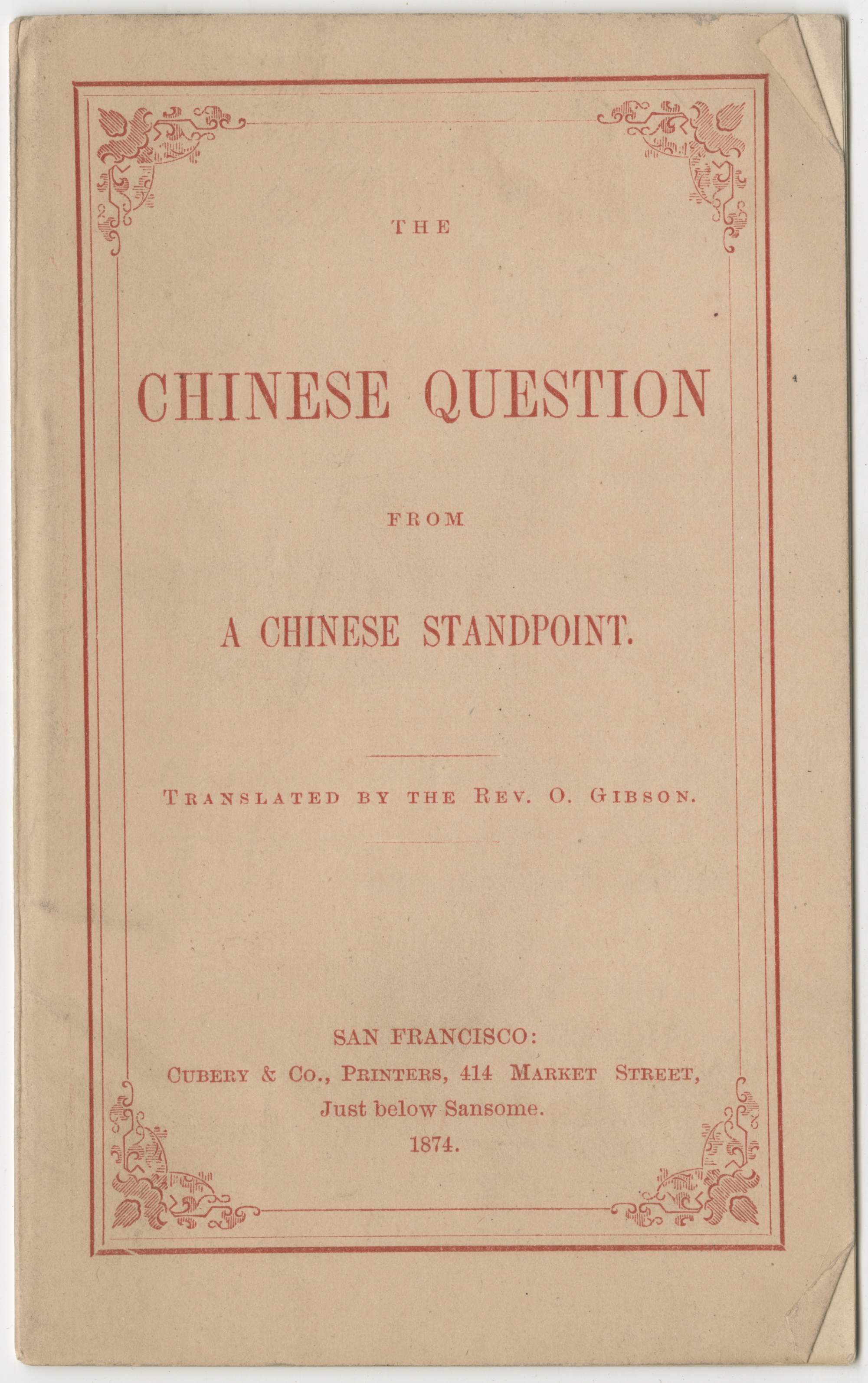 The Rise of a New Identity: The Chinese American | New-York Historical ...