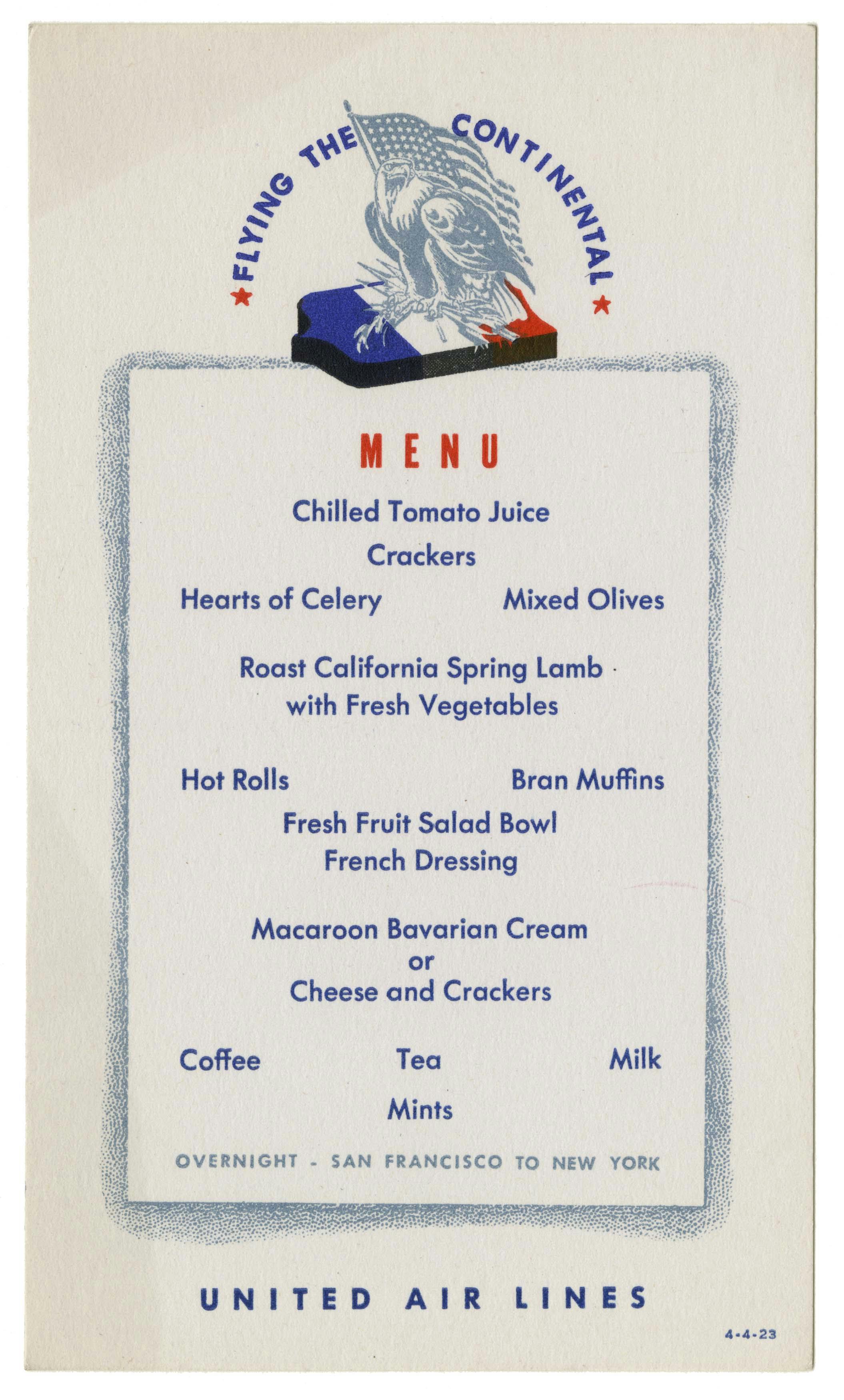 Dining in Transit: Early Air Travel: Picnic Baskets & Flight Kitchens ...