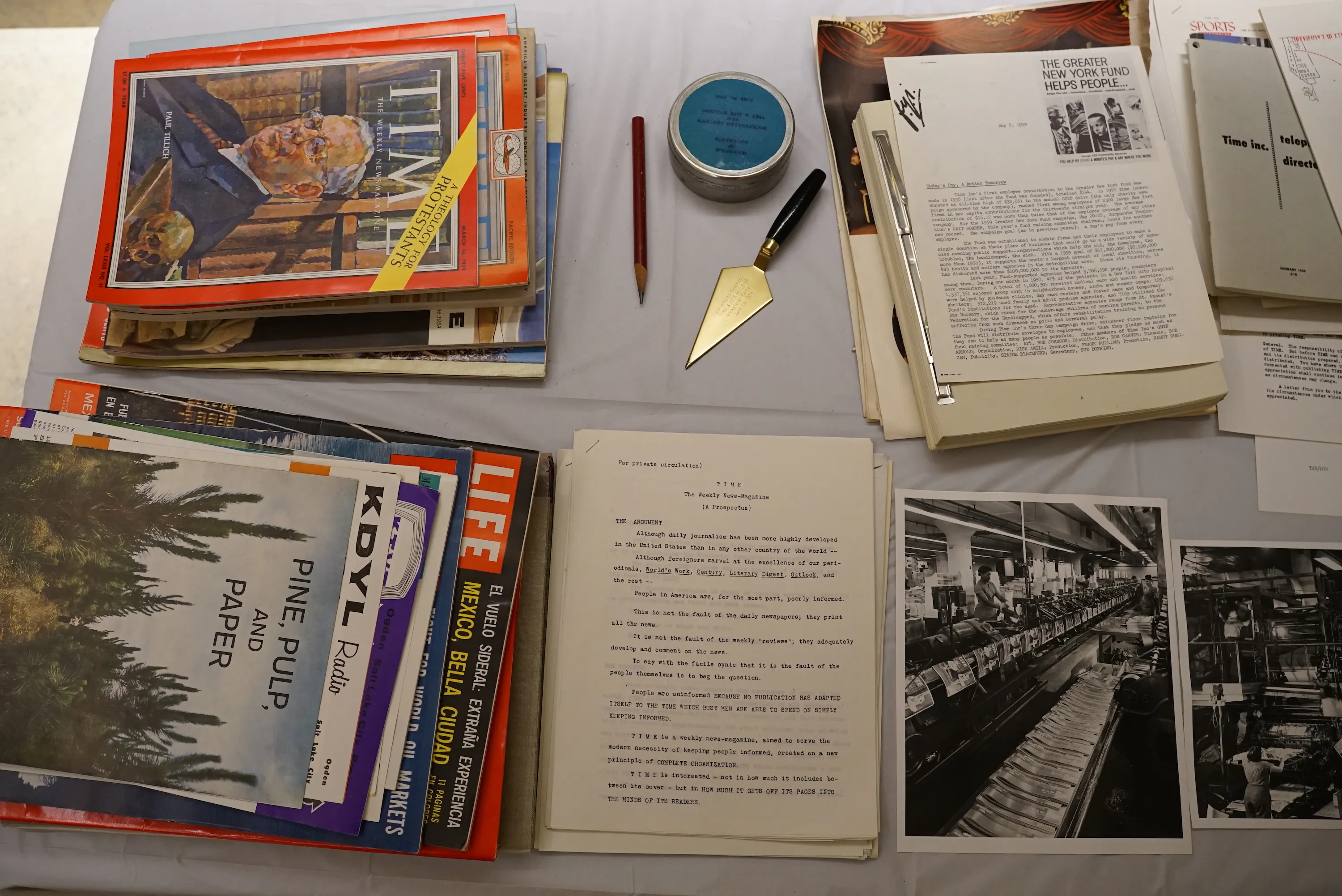 Opening TIME’s Capsule: The Past and Future of the Time Inc. Records ...