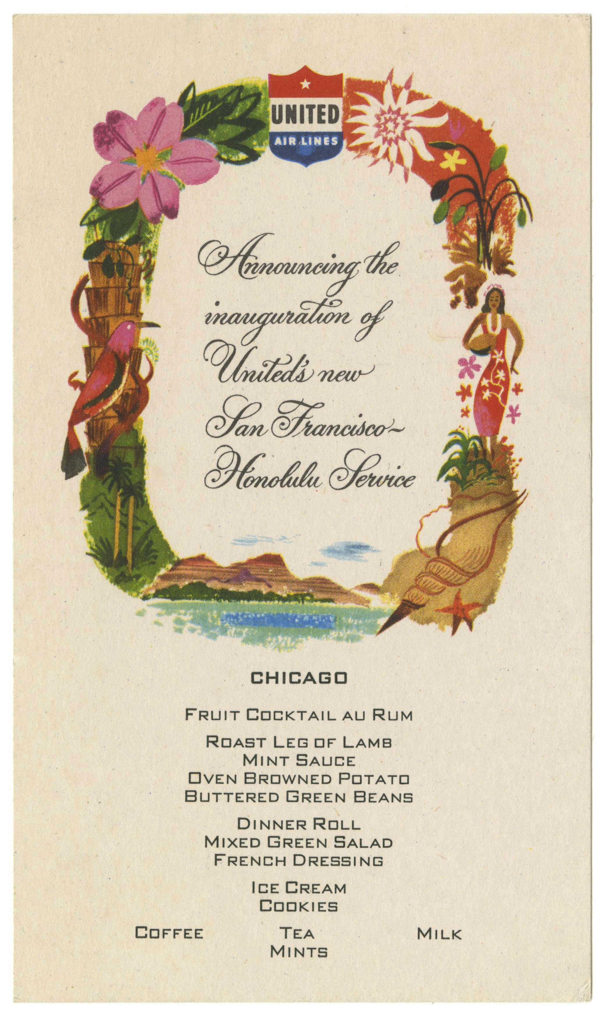 Dining in Transit: Postwar Air Travel | The New York Historical