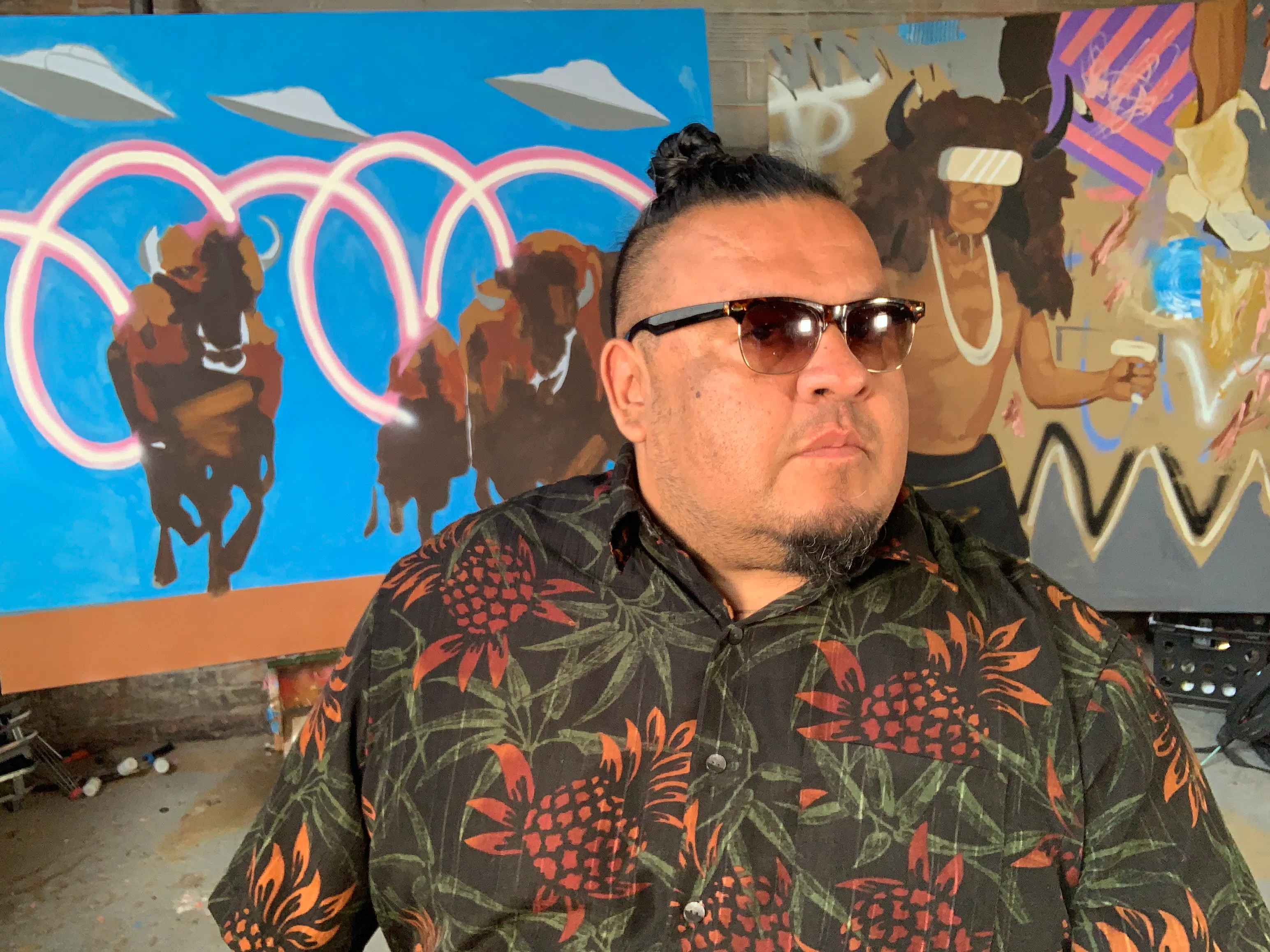 In-Appropriate #1: Frank Buffalo Hyde on His Gwen Stefani Painting ...