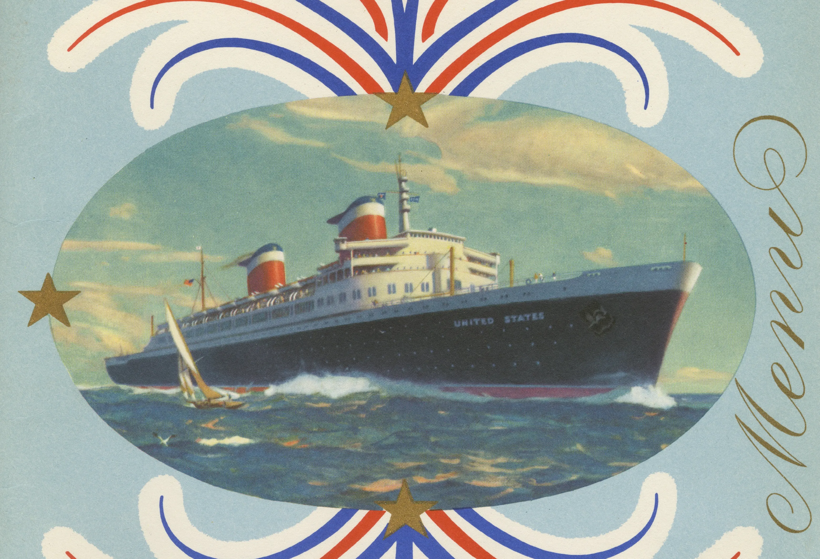 Dining In Transit: Postwar Ocean Liners | The New York Historical