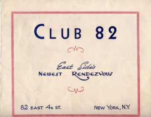 Welcome to 82 Club: The Naughty Story of a Legendary New York Drag ...
