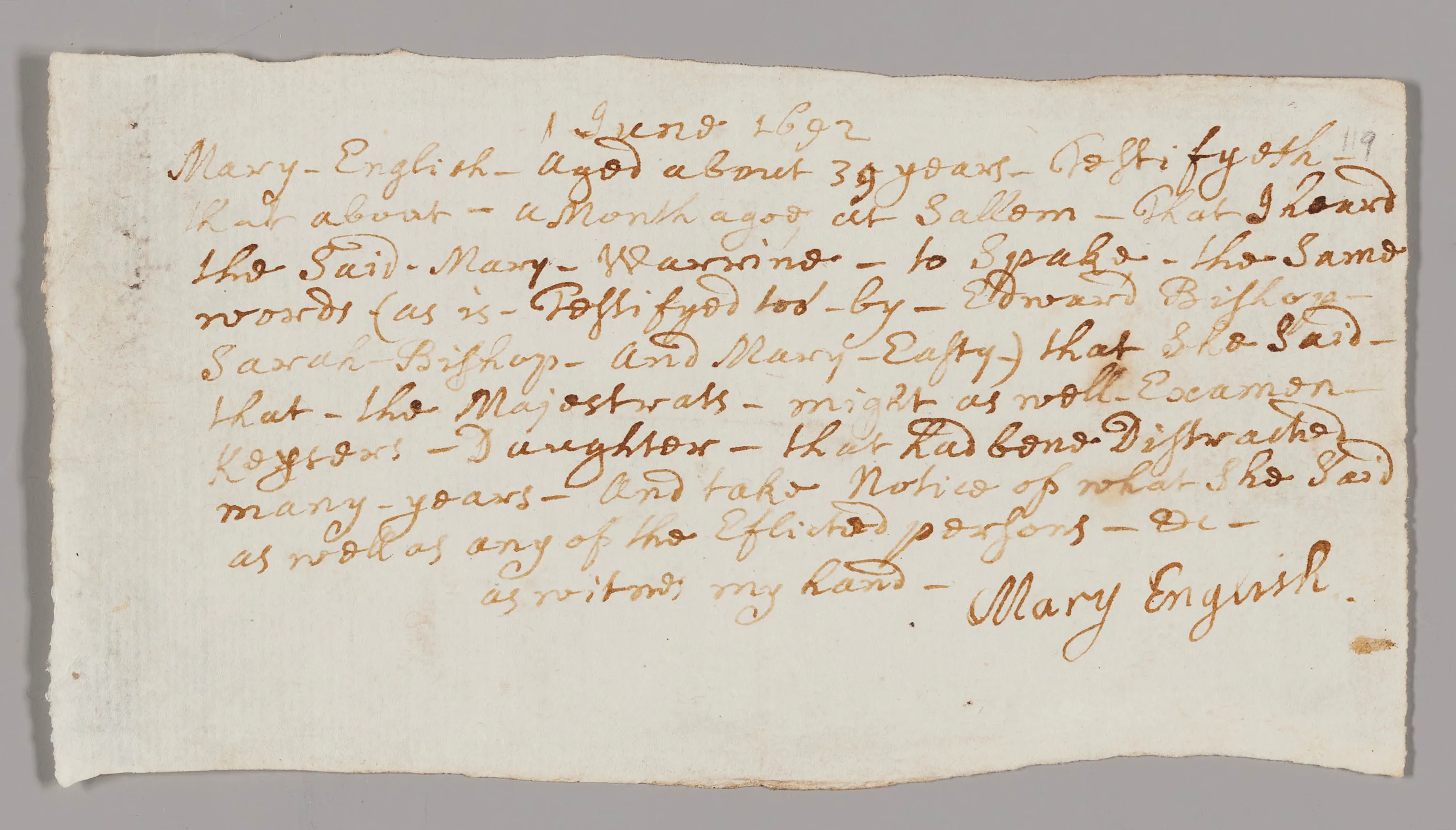 Fugitives in New York: Philip and Mary English's Flight from the Salem ...