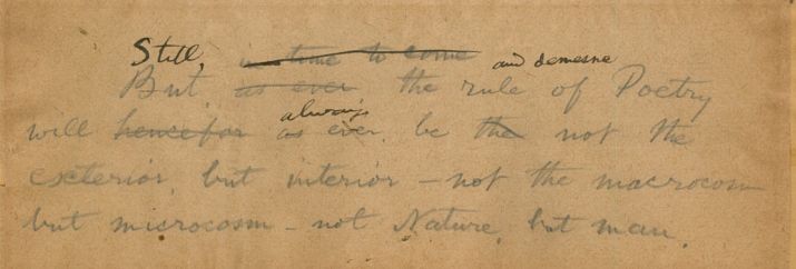 Walt Whitman’s Rule of Poetry | New-York Historical Society