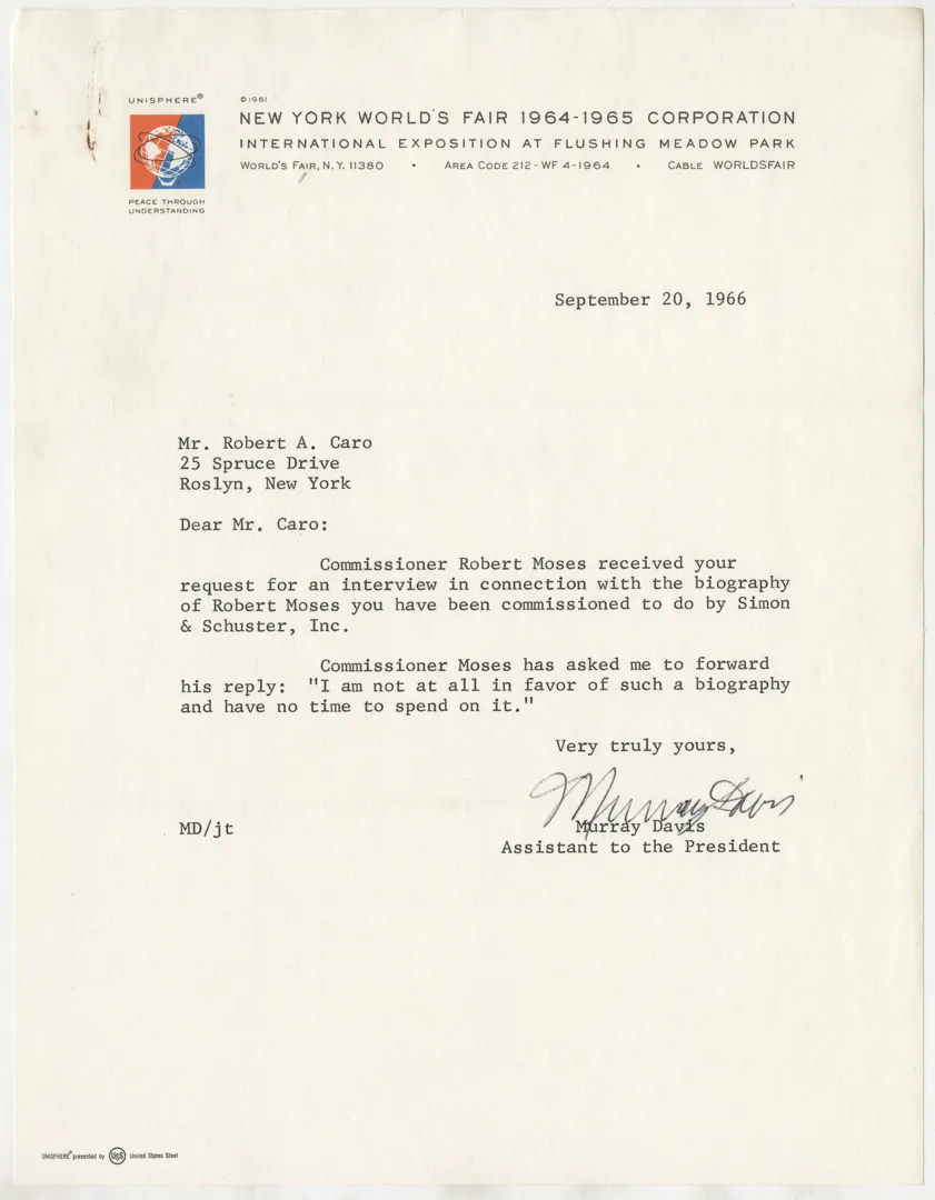 New-York Historical Society Explores the Making of The Power Broker ...