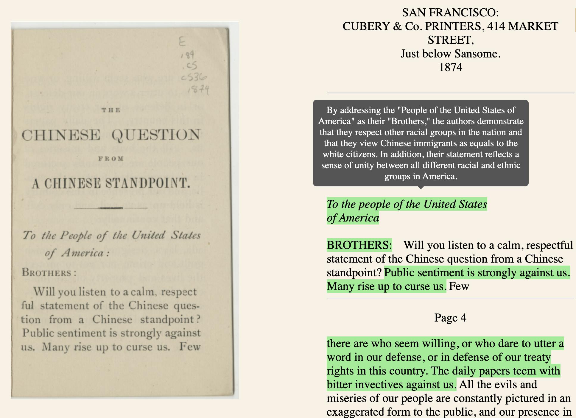 What Led to "the Chinese Question"? | The New York Historical