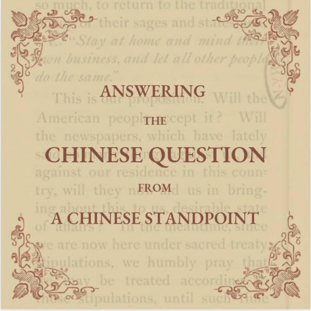 Podcast Spotlight: Answering the Chinese Question from a Chinese ...