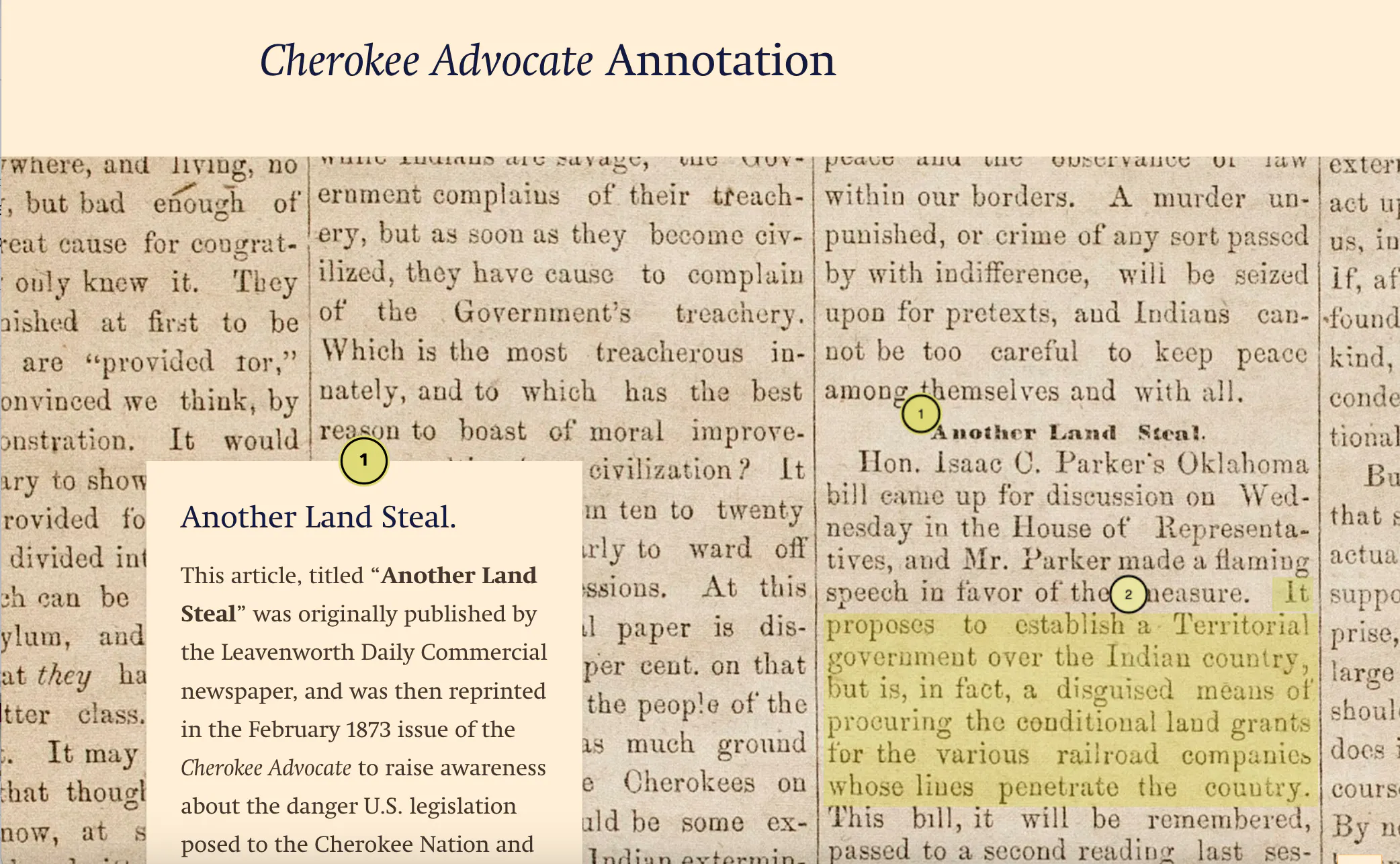 US Expansion & the Cherokee Nation: The Illusion of Choice | The New ...