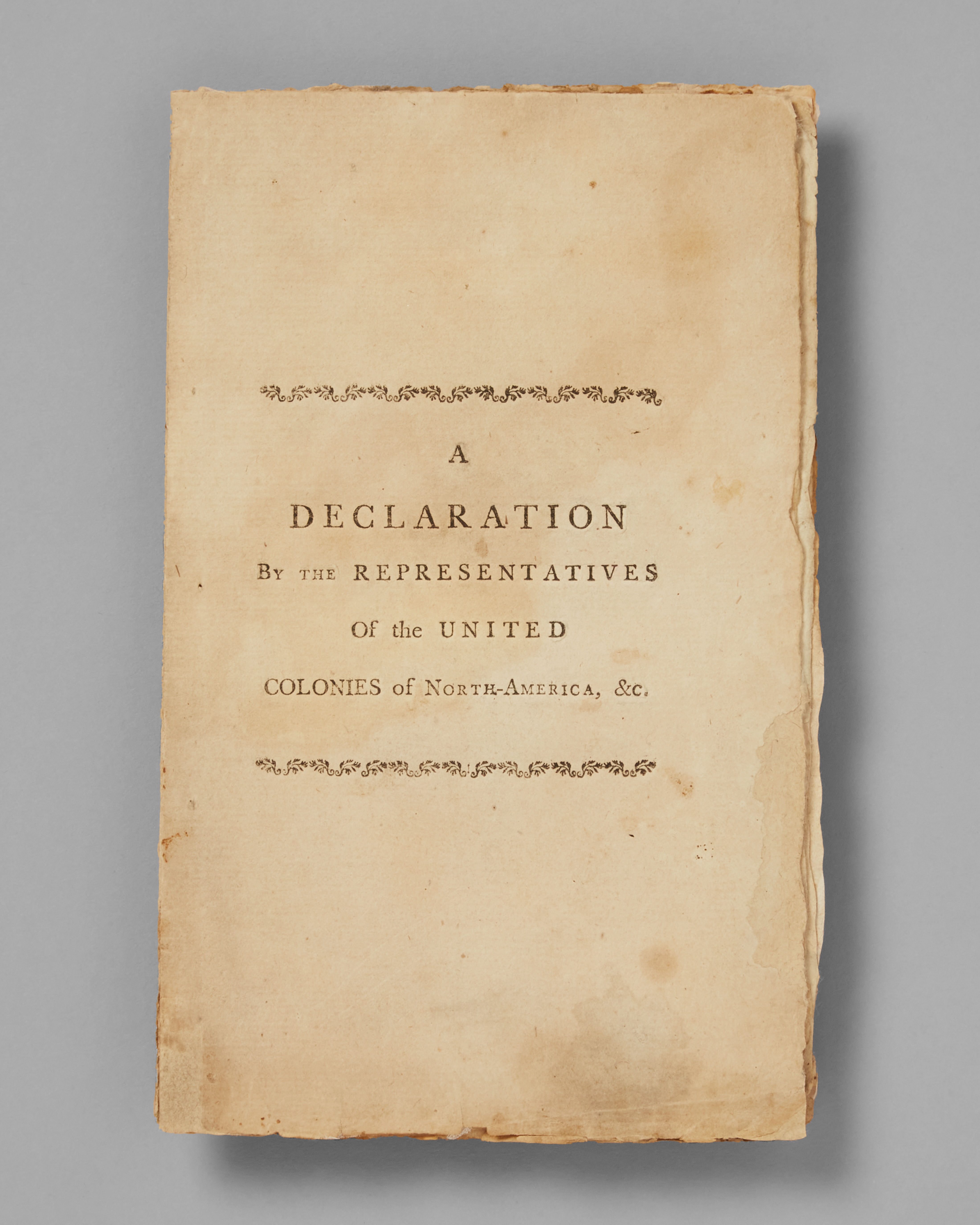 Declaring the Revolution: America’s Printed Path to Independence | The ...