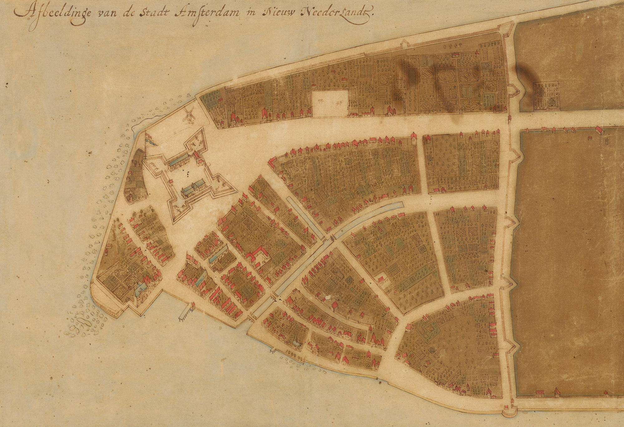 Gallery Tour: New York Before New York: The Castello Plan of New ...