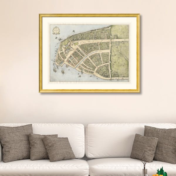 New York Before New York: The Castello Plan of New Amsterdam | New-York ...