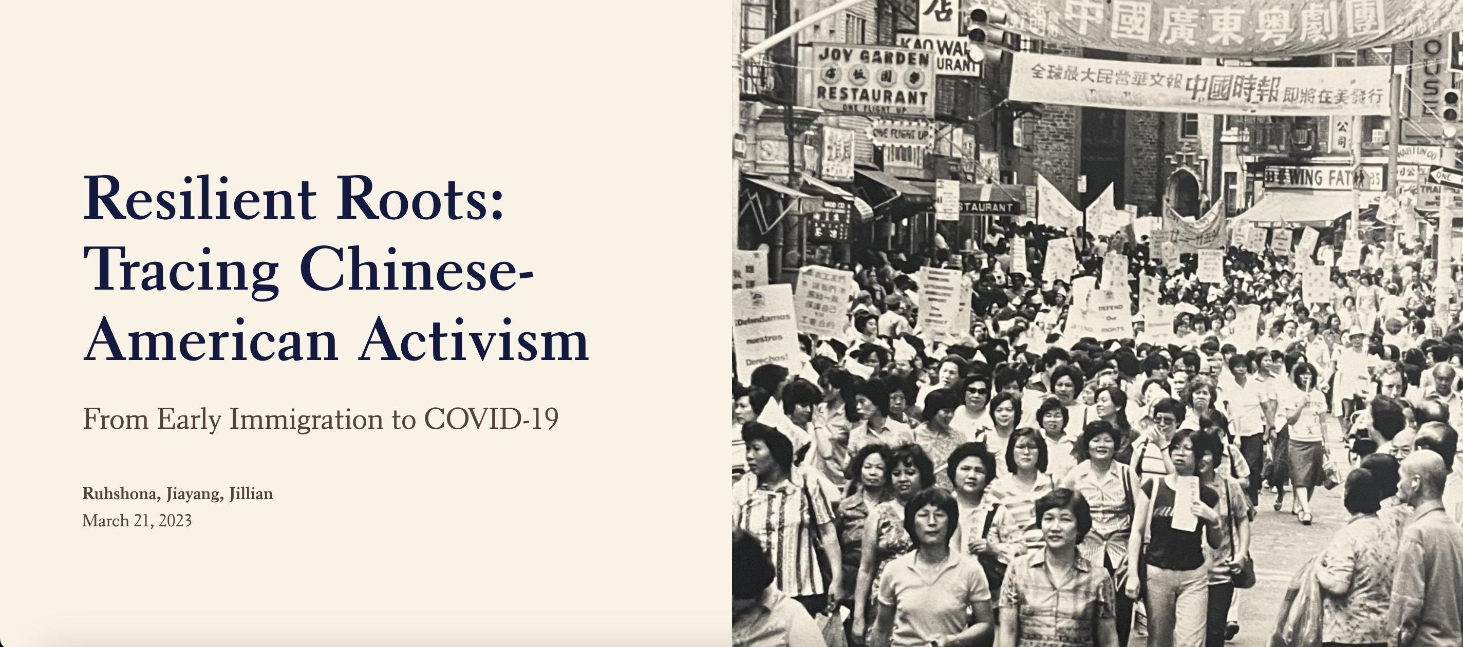 Resilient Roots: Tracing Chinese American Activism | The New York ...