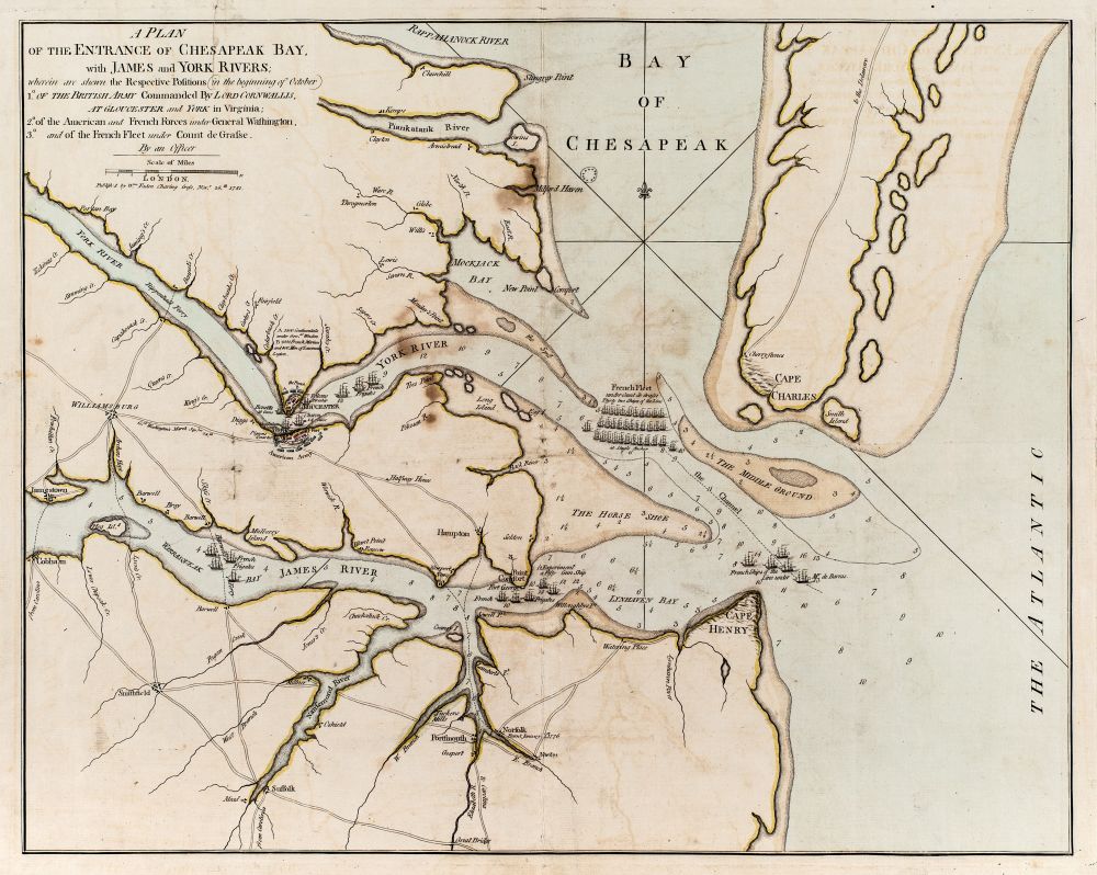 Yorktown Map Revolutionary War Essential Unit Maps AP US History