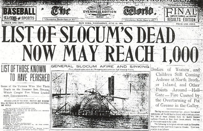 Witness to Tragedy: The Sinking of the General Slocum | New-York ...
