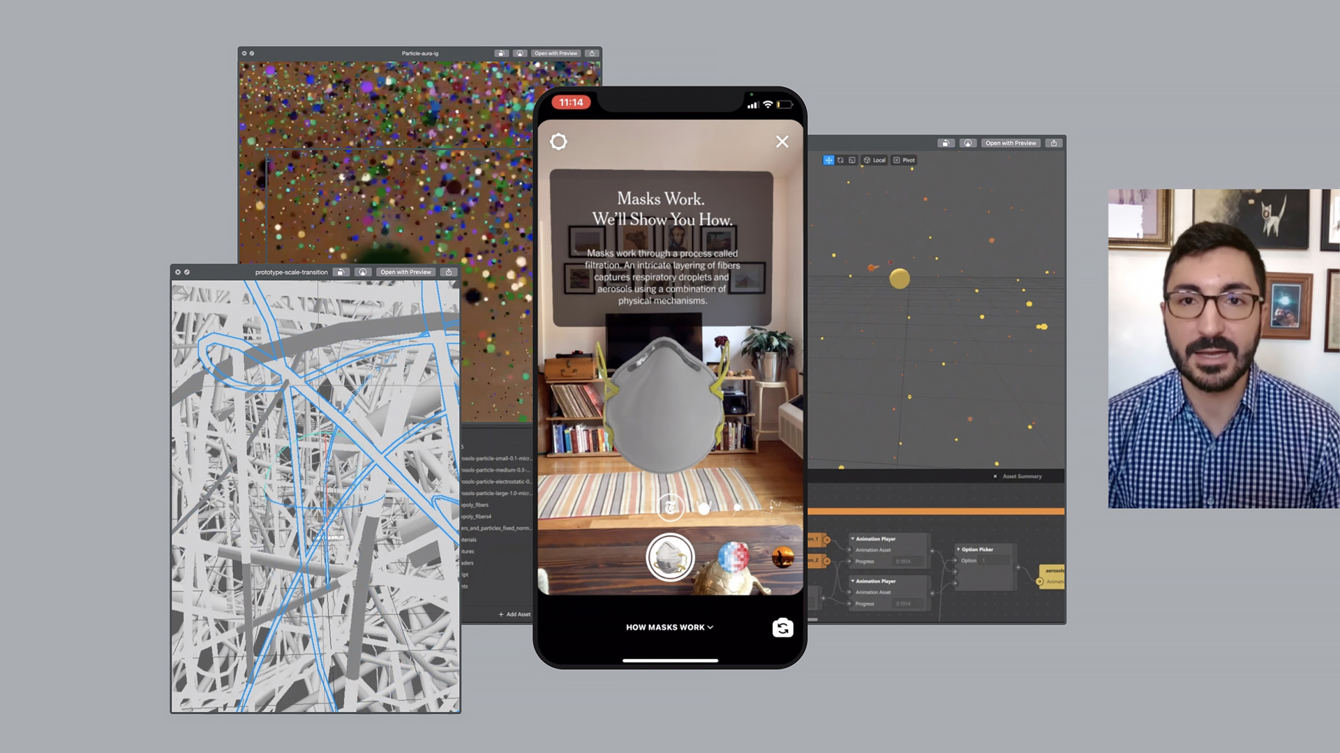 R&D - Developing Animated Sequences for Augmented Reality