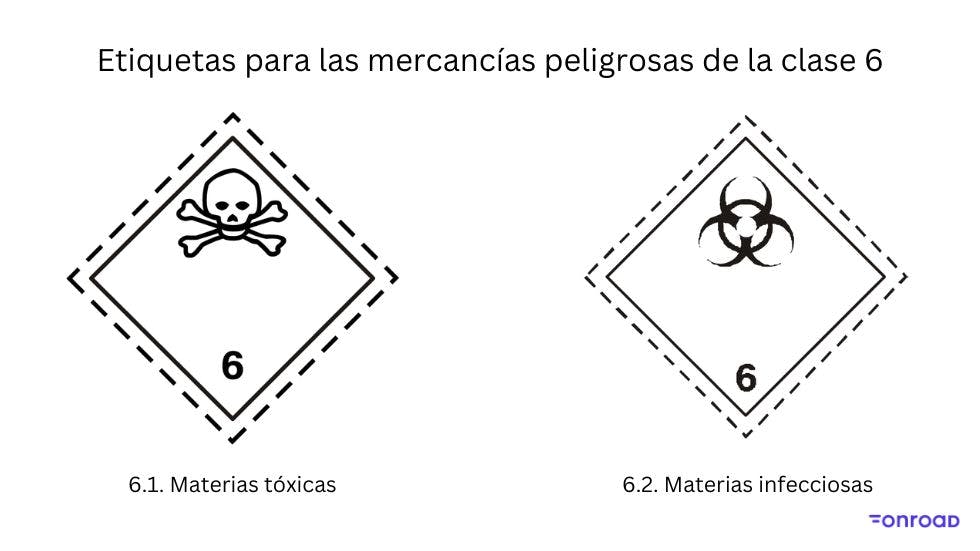 Mercancías peligrosas clase 6: tóxicas e infecciosas Mercancías peligrosas clase 6: tóxicas e infecciosas