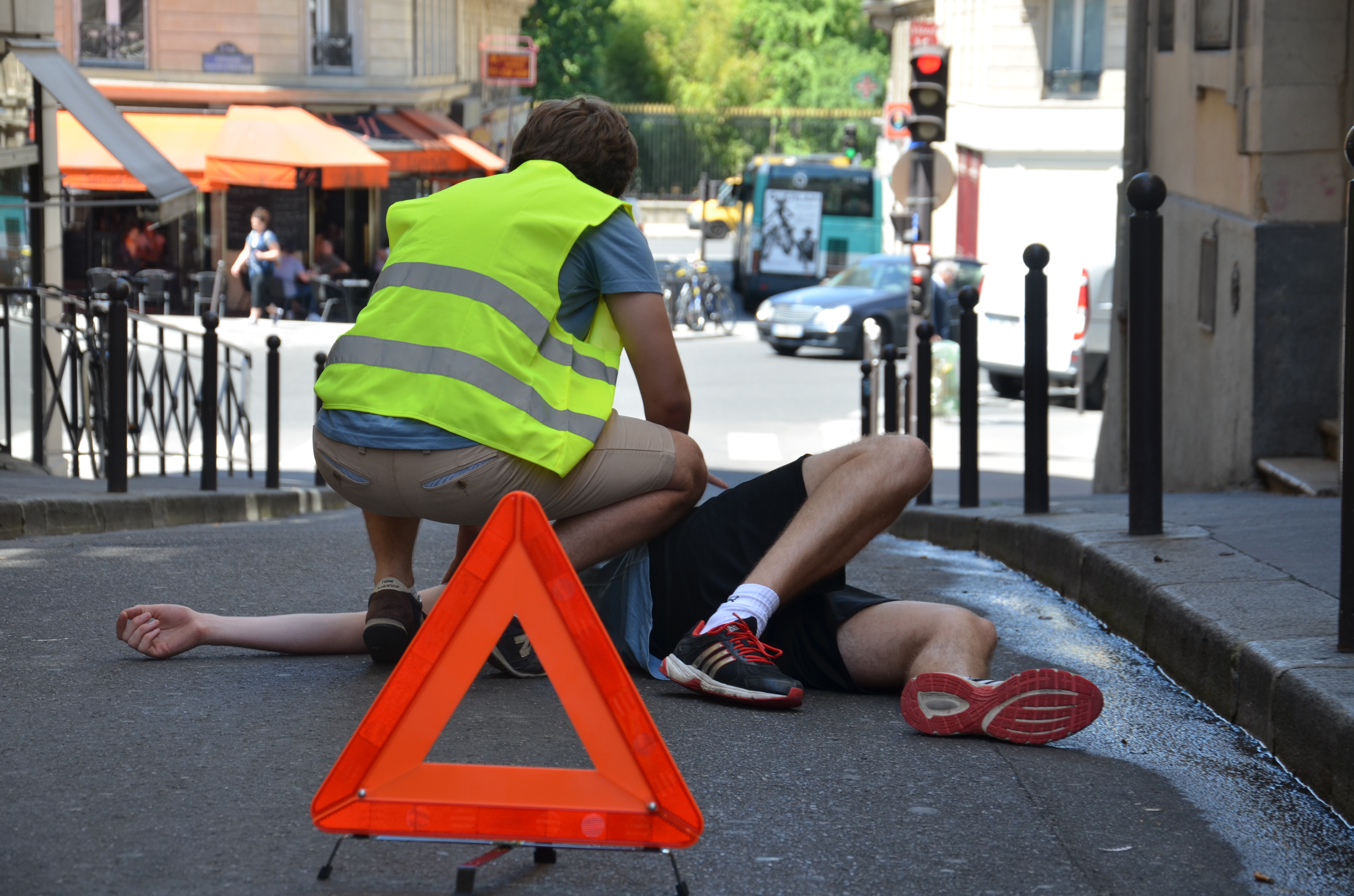 Los 5 pasos para la posición lateral de seguridad