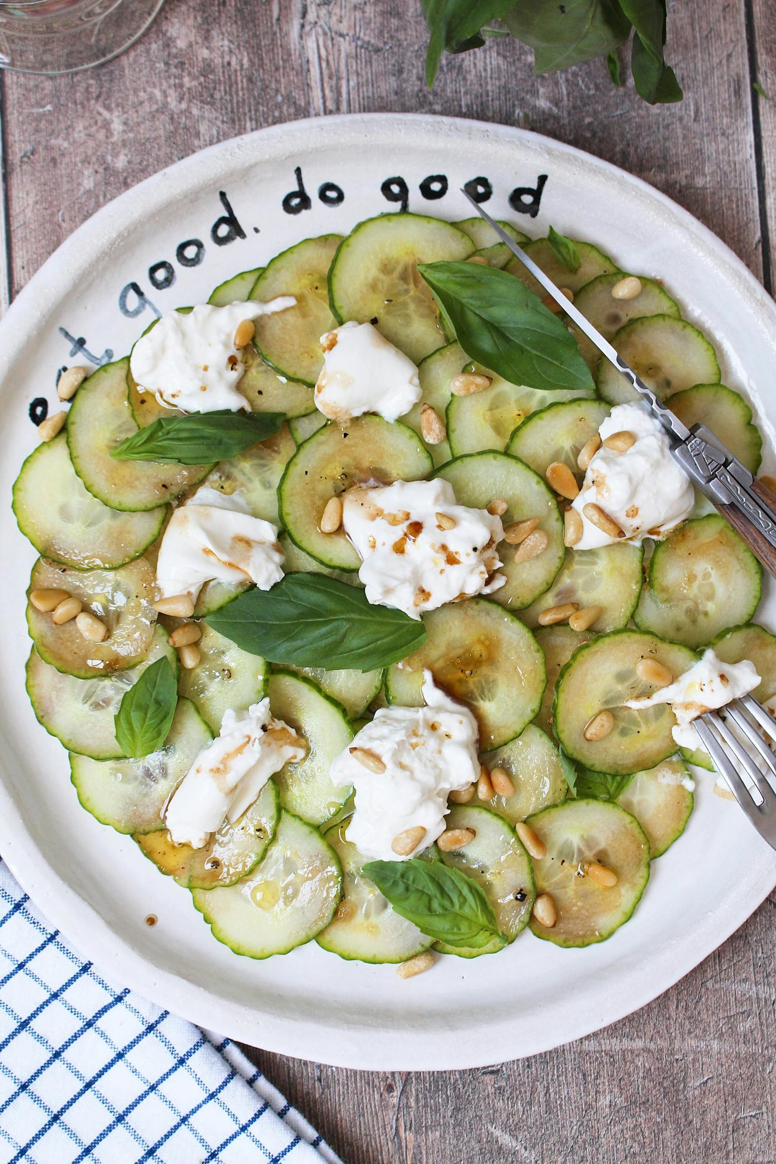 Cucumber Carpaccio