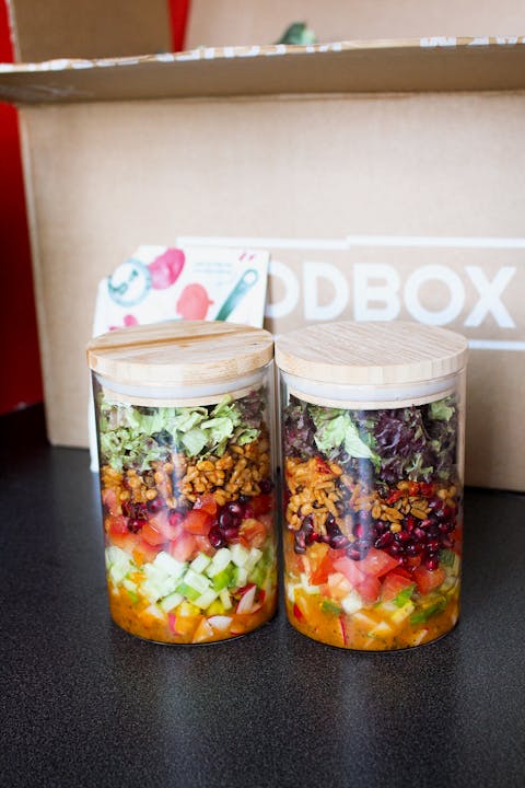 Thai Red Curry Salad Jars