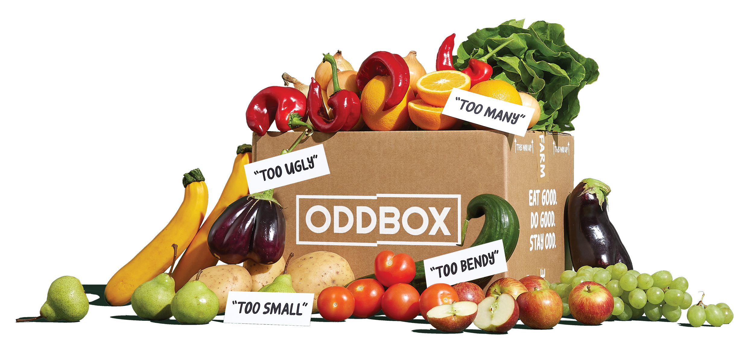 Wonky Fruit & Veg | Deliciously Odd & Delivered to Your Door | Oddbox